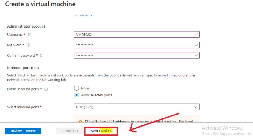 How To Create Virtual Machine Using Azure